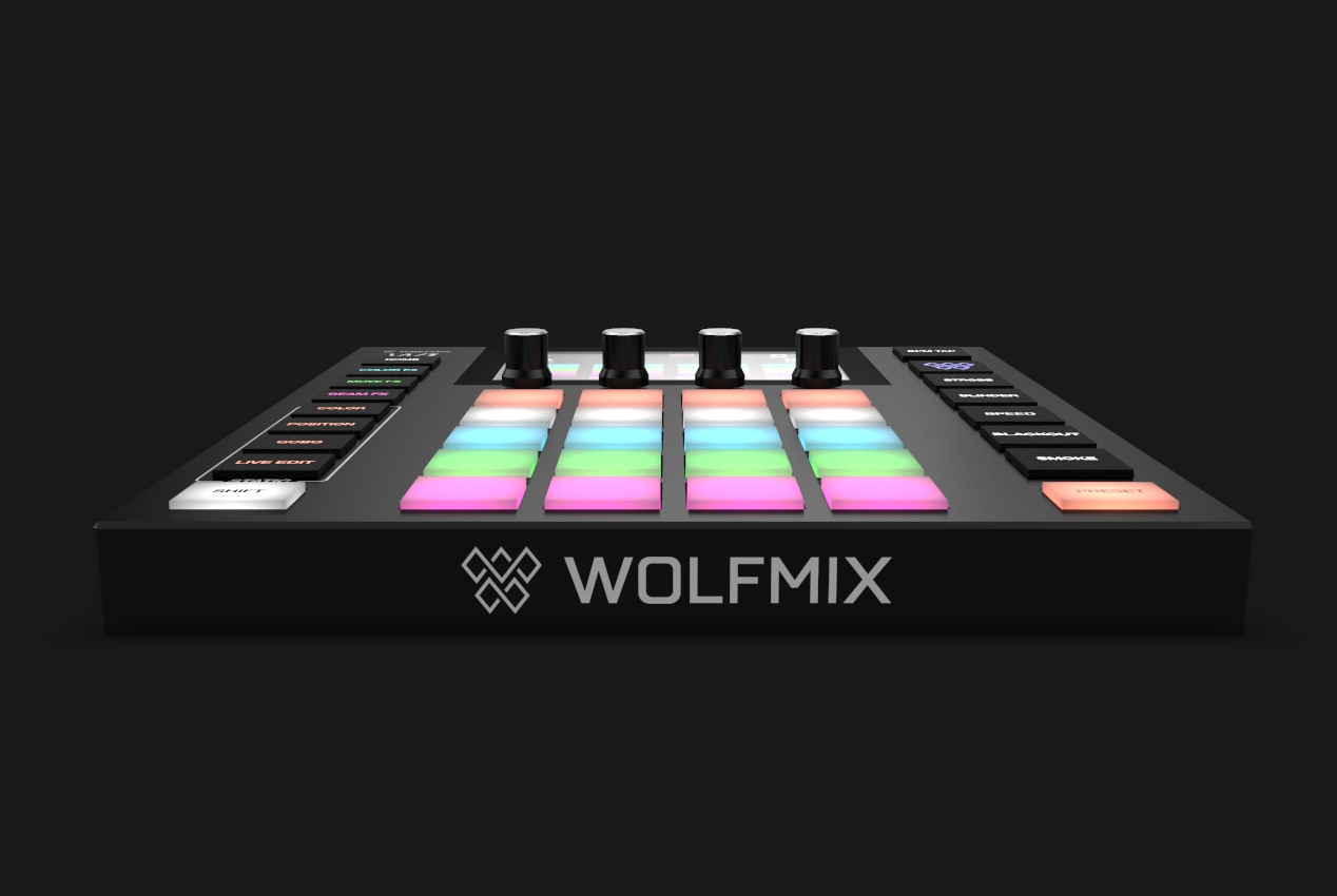 Wolfmix W1 - DMX Lichtcontroller Standalone Wolfmix W1 - DMX ...