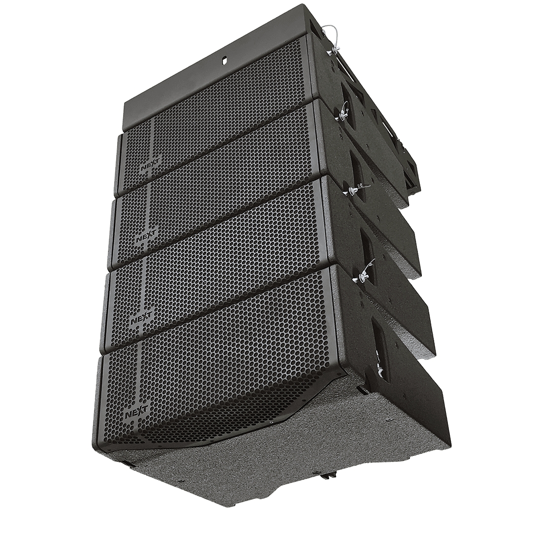 NEXT proaudio Line Array System LA26 12x4 passiv Komplettset mit Amping