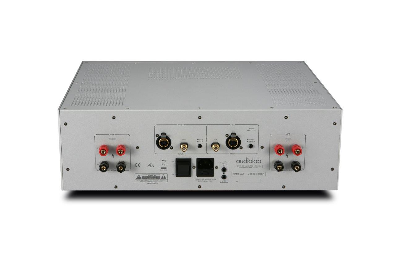 Audiolab 8300 XP Stereo HiFi Endstufe Aluminum Silver