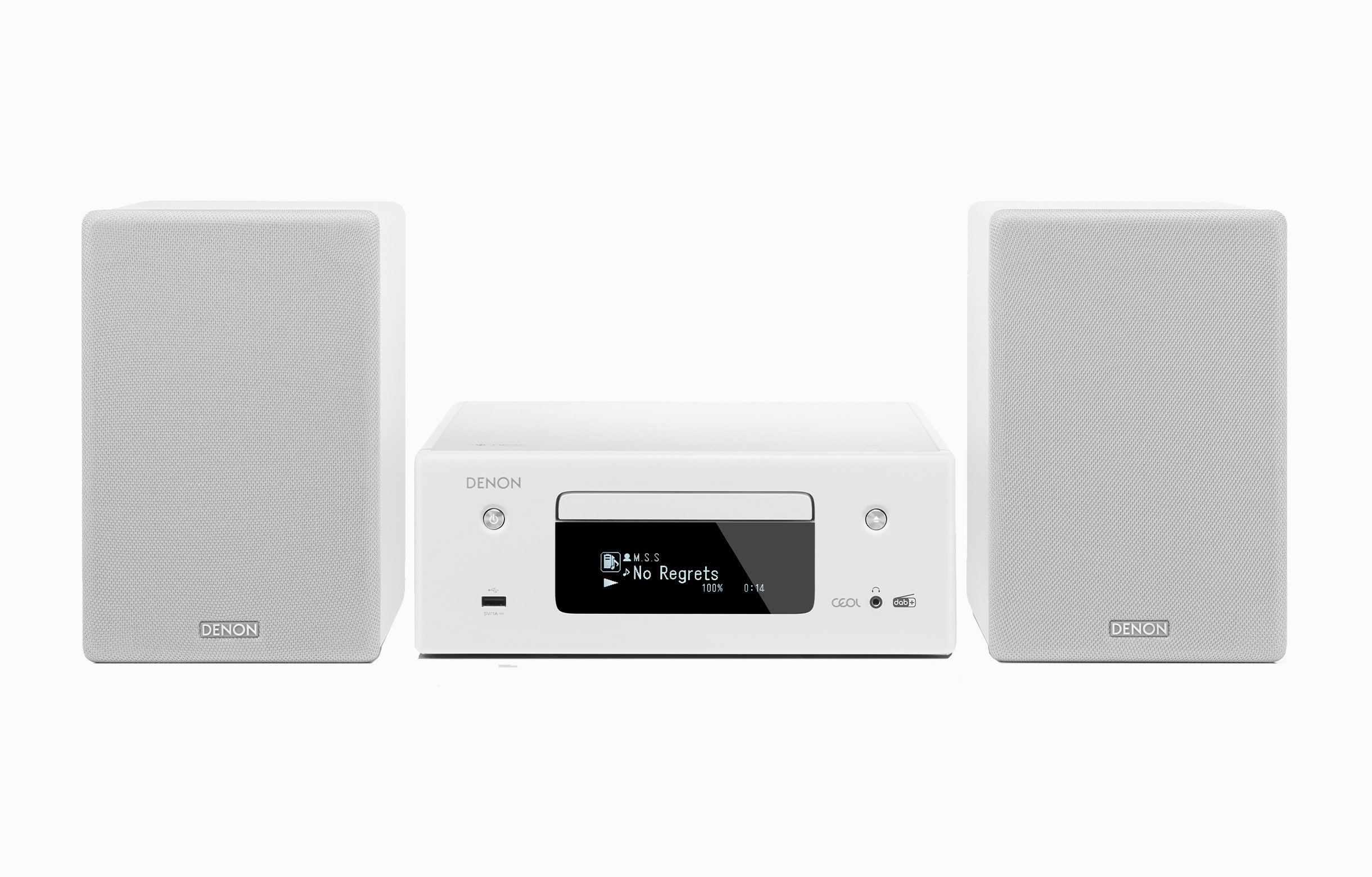 Denon CEOL N11DAB Kompaktanlage mit HEOS Weiß Denon CEOL N11DAB ...