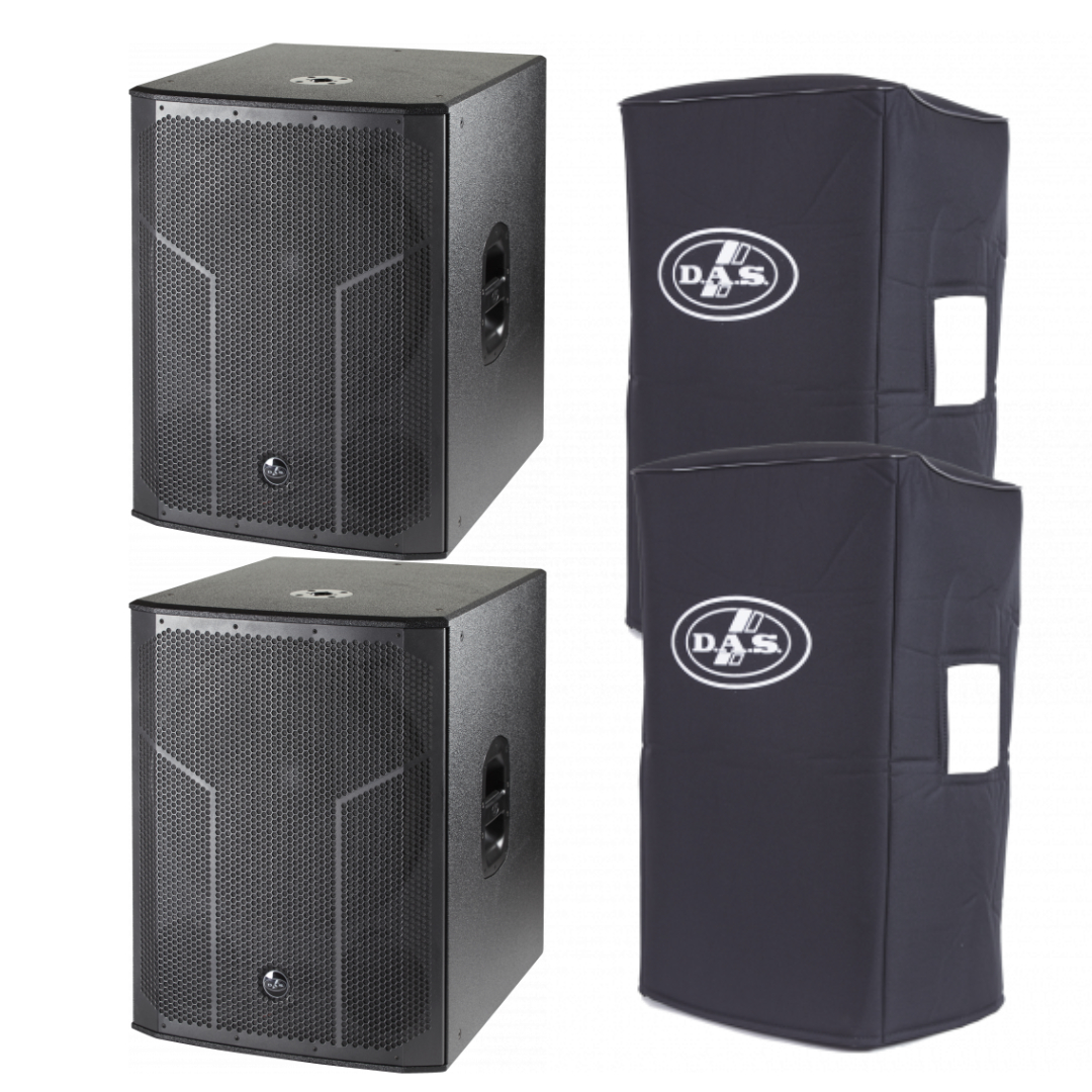 DAS Audio ACTION-S18A 2er Set mit Cover