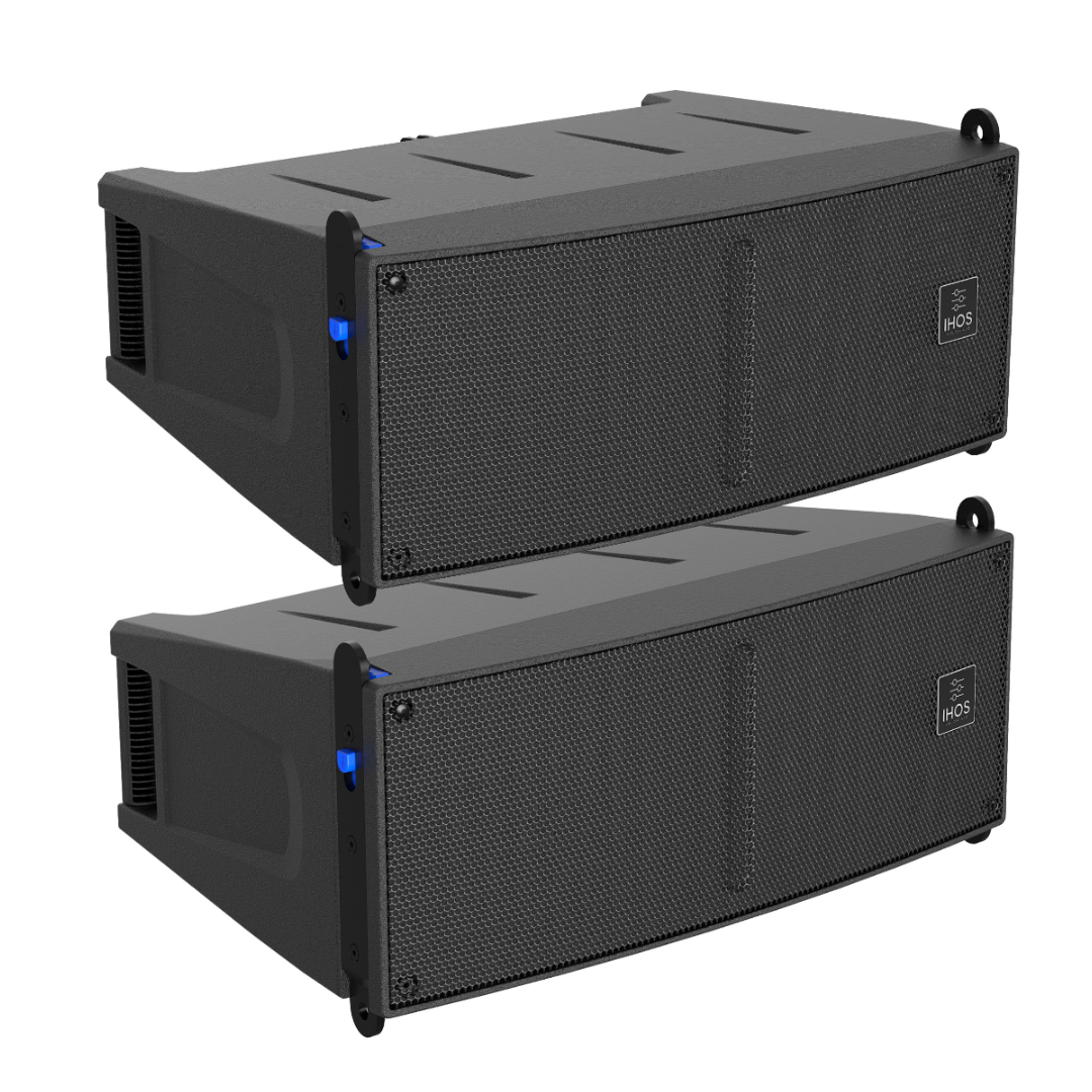 IHOS KOS Sattelite - 2x6,5 Zoll Doppel Line Array Modul aktiv + passiv ...