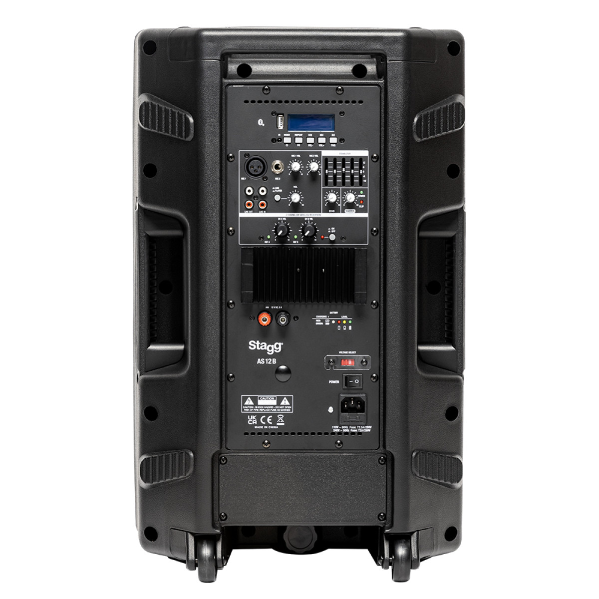 Stagg AS12B PA Akkubox mit Funkmikrofon Stagg AS12B PA Akkubox mit ...