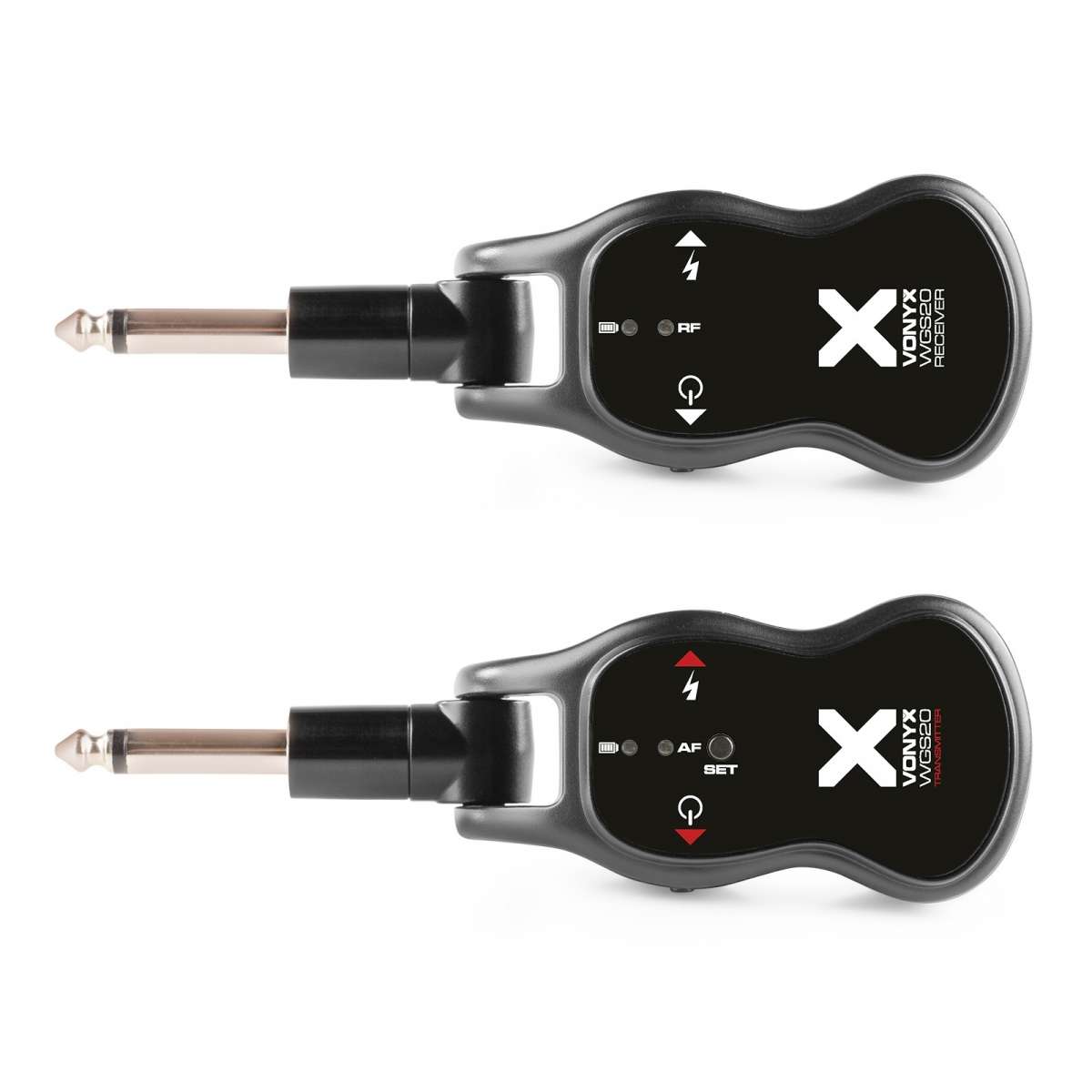 Vonyx WGS20 Gitarren-Funk-System zur kabellosen UHF Signalübertragung ...