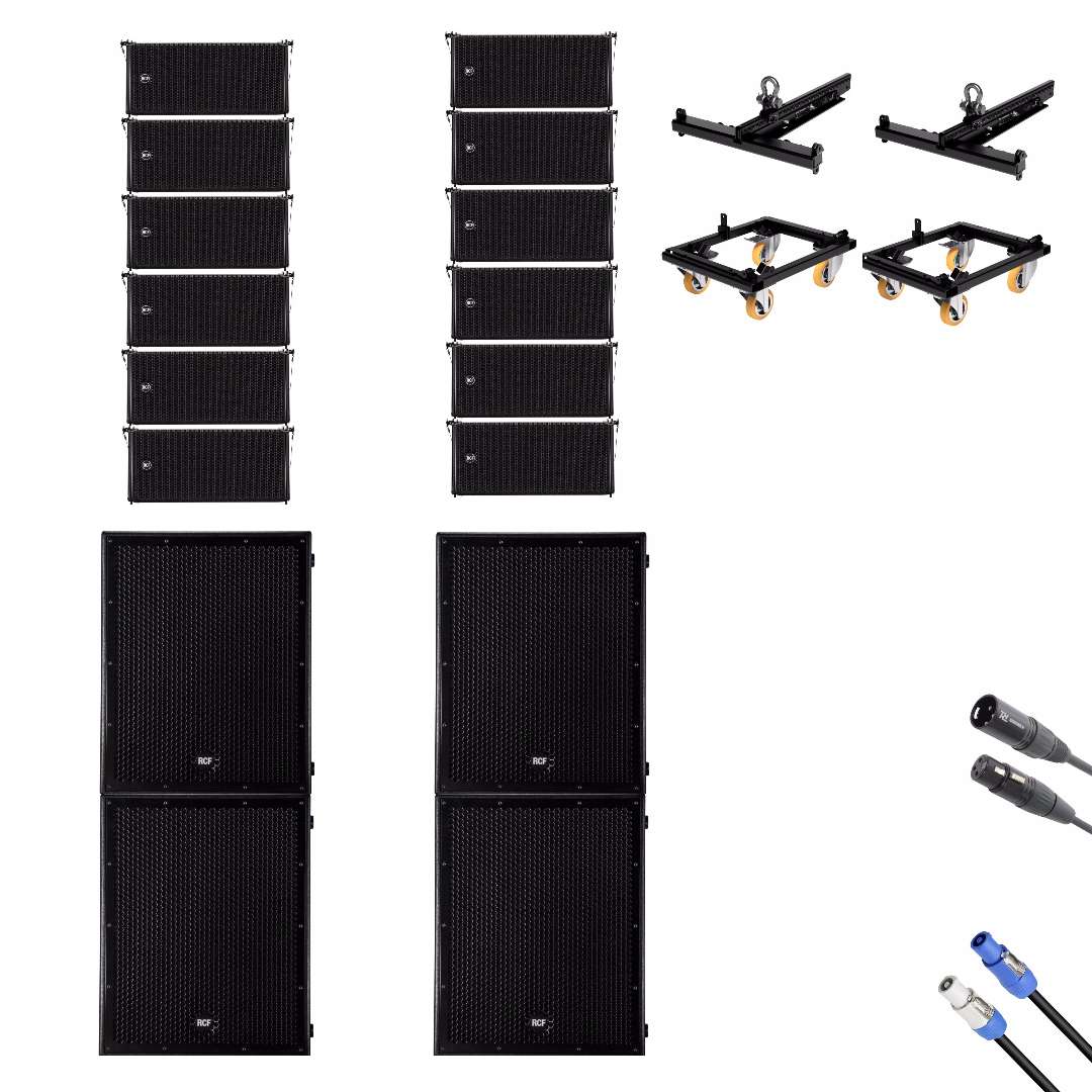 RCF HDL 6-A Line Array Set Performer