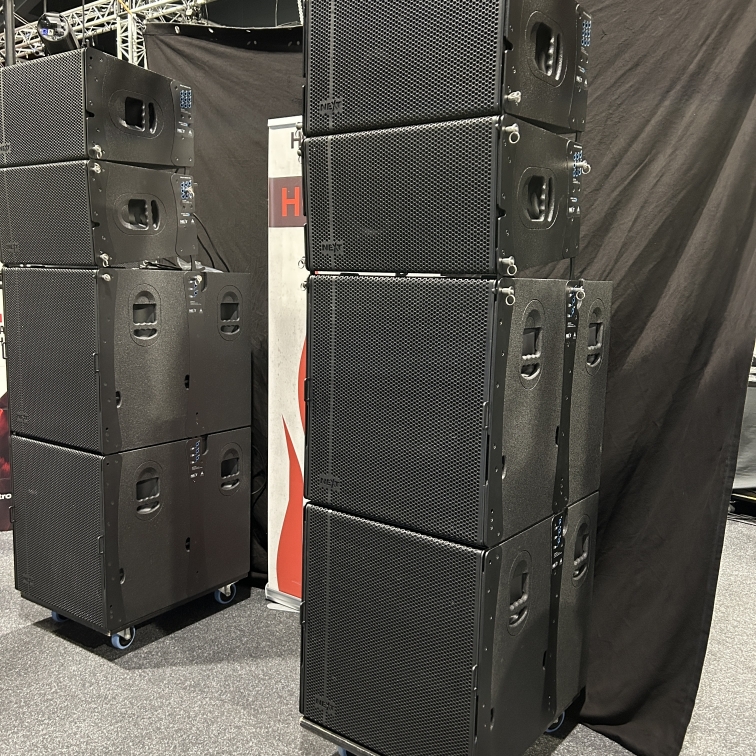 NEXT Line Array System LA122A 2x2 aktiv Ground-Stack B-Ware NEXT Line ...