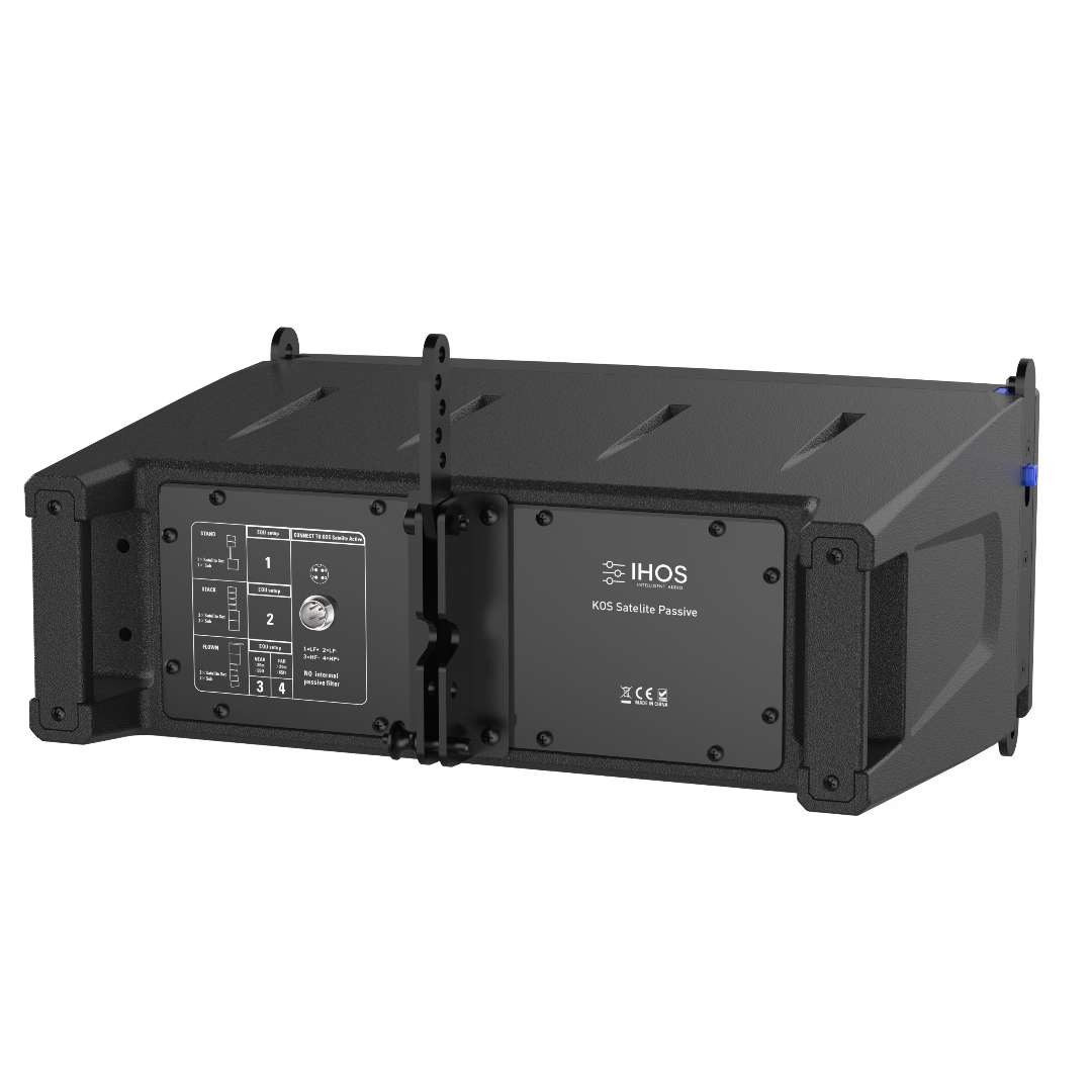 IHOS KOS Sattelite - 2x6,5 Zoll Doppel Line Array Modul aktiv + passiv ...