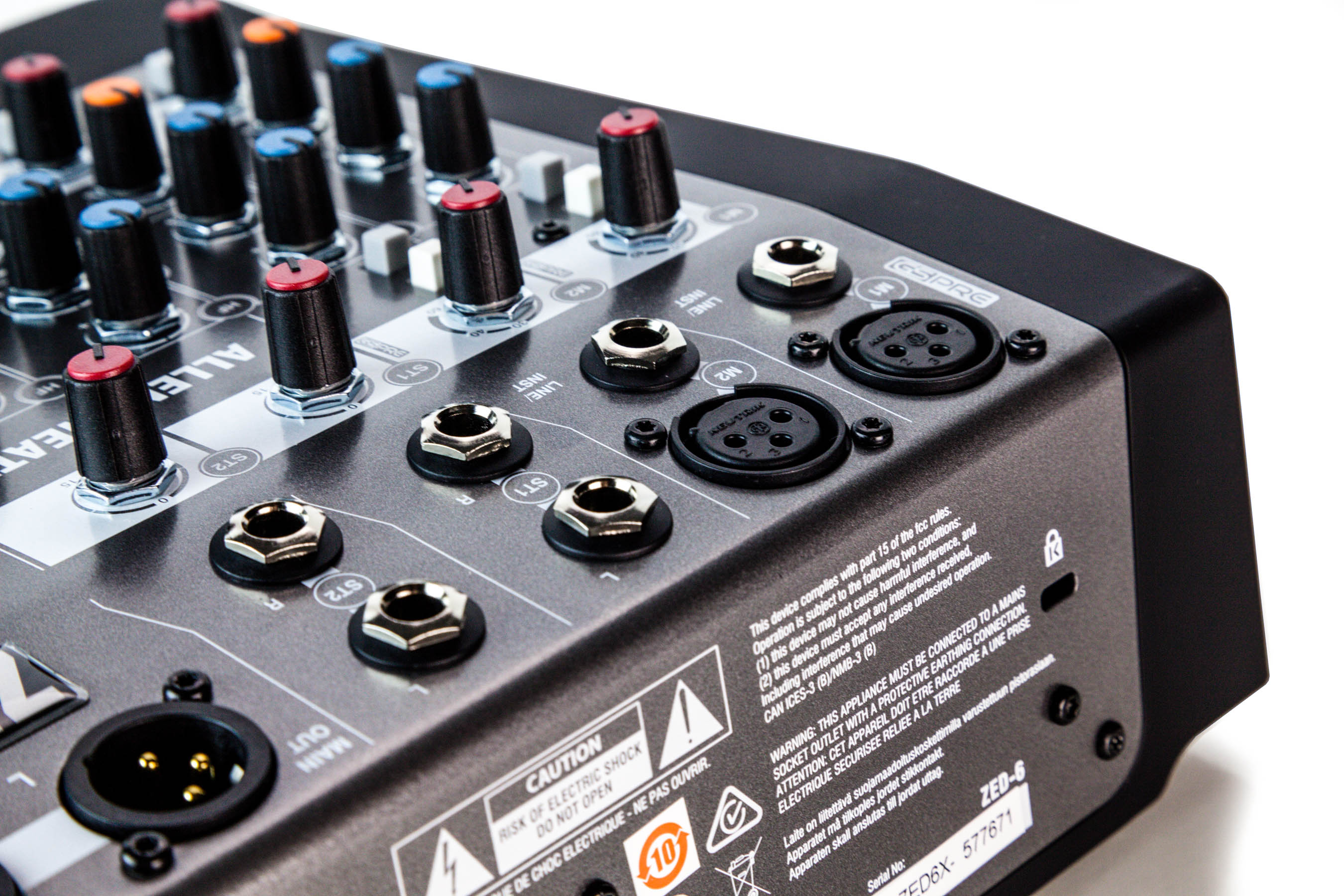Allen & Heath ZED-6 Mixer Allen & Heath ZED-6 Mixer | Installations ...