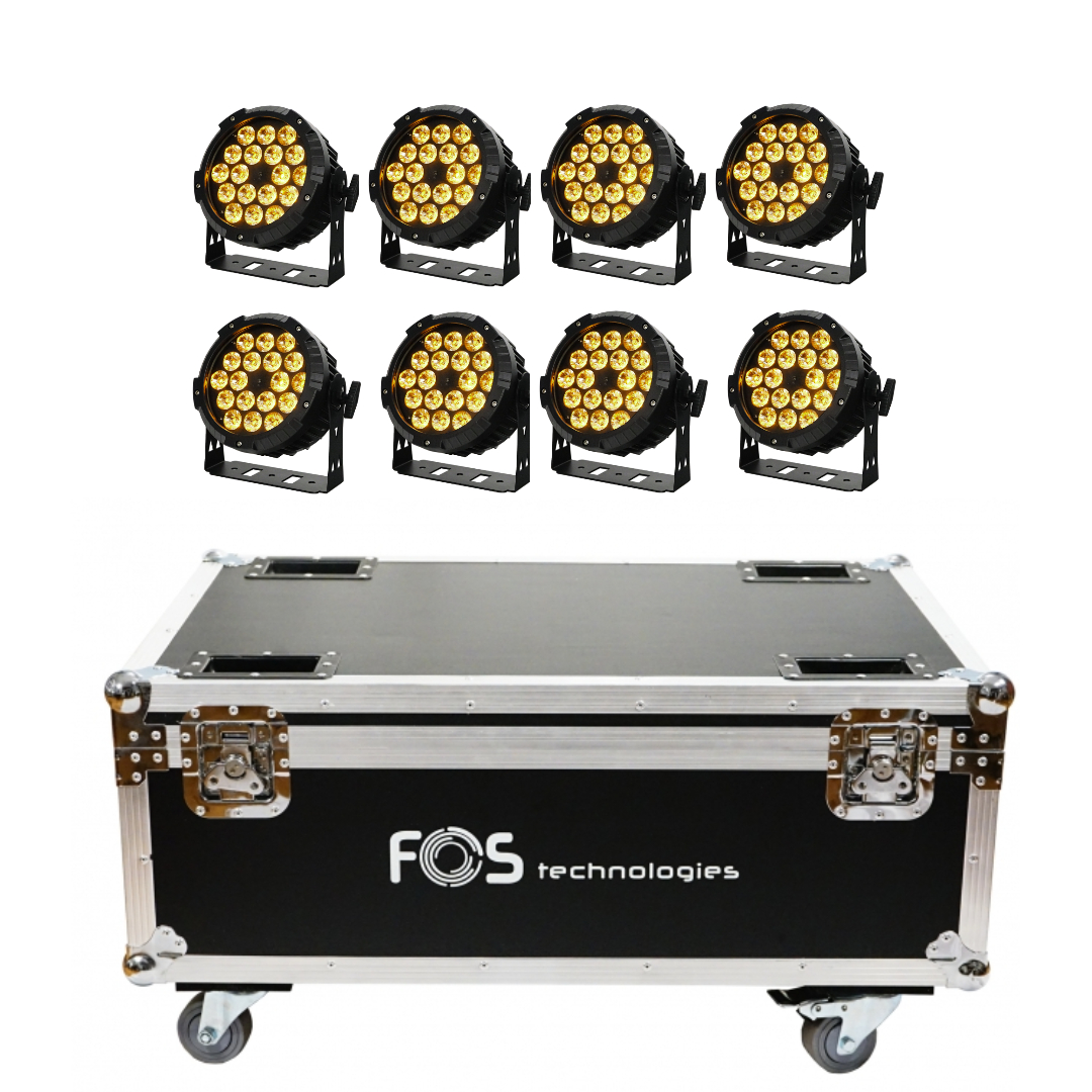 FOS Par 18x15W PRO RGBWA Tourset FOS Par 18x15W PRO RGBWA Tourset ...