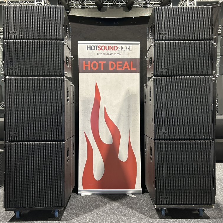 NEXT Line Array System LA122A 2x2 aktiv Ground-Stack B-Ware NEXT Line ...