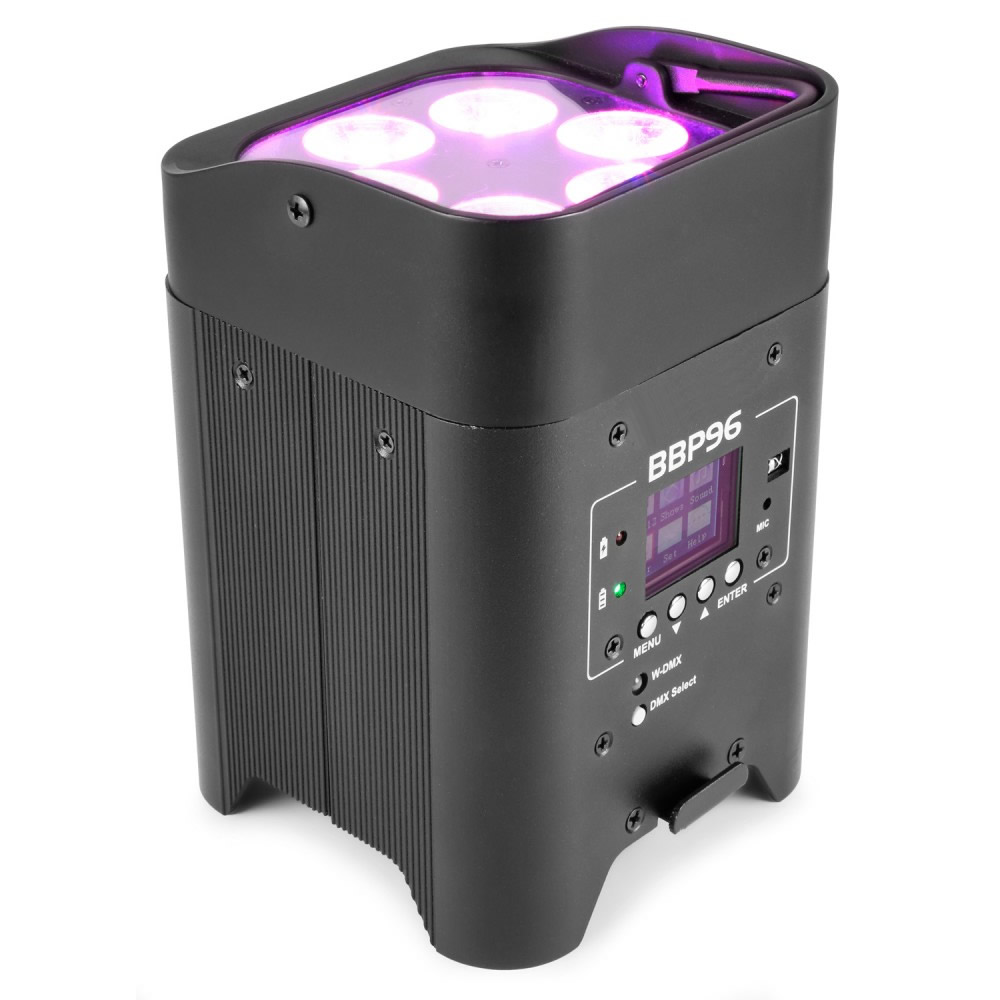BeamZ BBP96 6x12W Akku LED Scheinwerfer