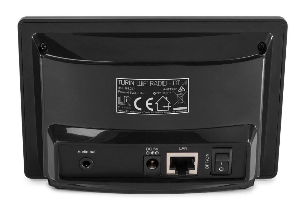 Audizio Turin Internet-Radio Adapter mit TFT-Display WiFi Audizio Turin ...