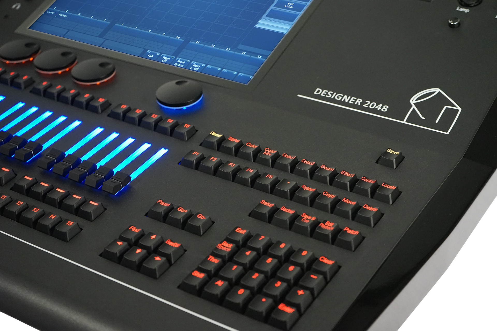 FOS Designer 2048 Hybrid DMX Controller mit Touchscreen und ARTnet