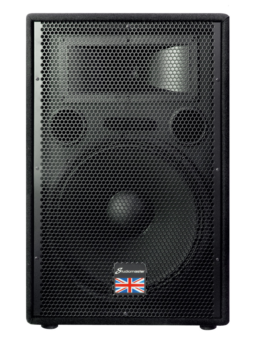 Studiomaster GX15 PA Set mit Bluetooth-Endstufe und Stativen