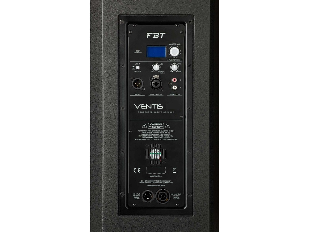 FBT VENTIS 112A FBT VENTIS 112A | Aktive Lautsprecher | Tontechnik ...