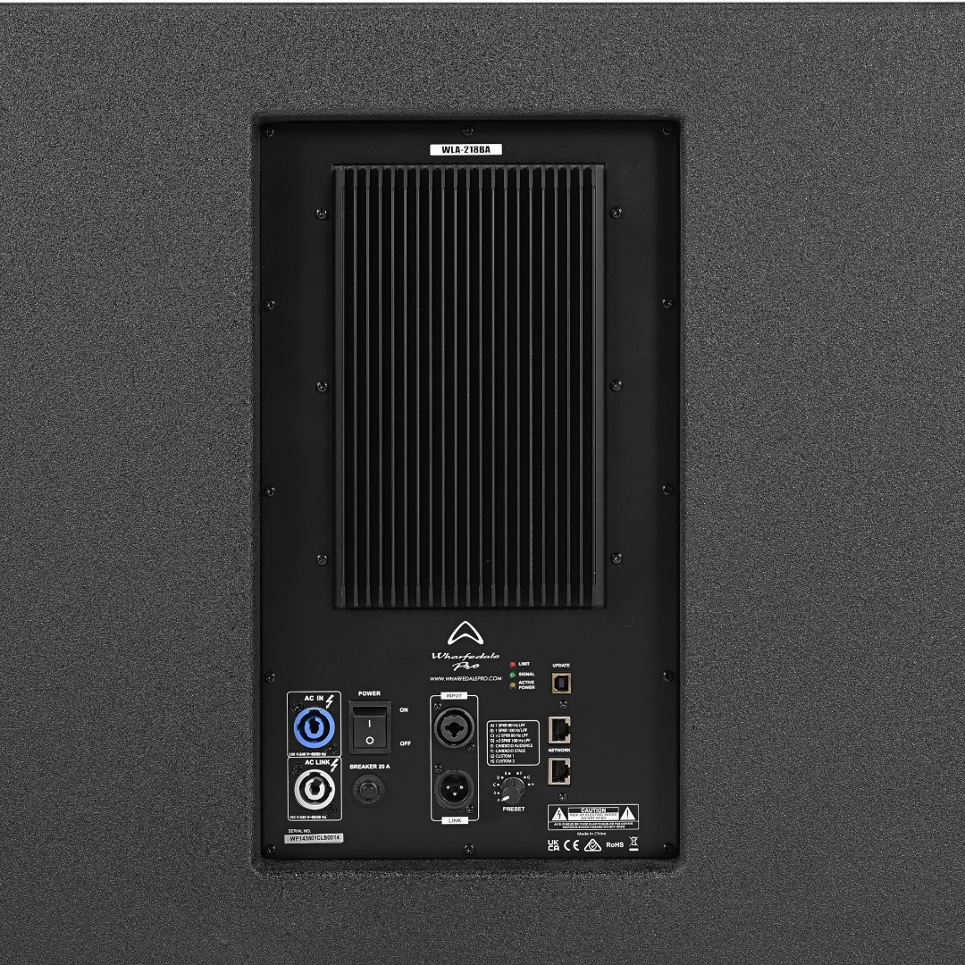 Wharfedale Pro WLA-218 BA aktiver 2x18" Subwoofer